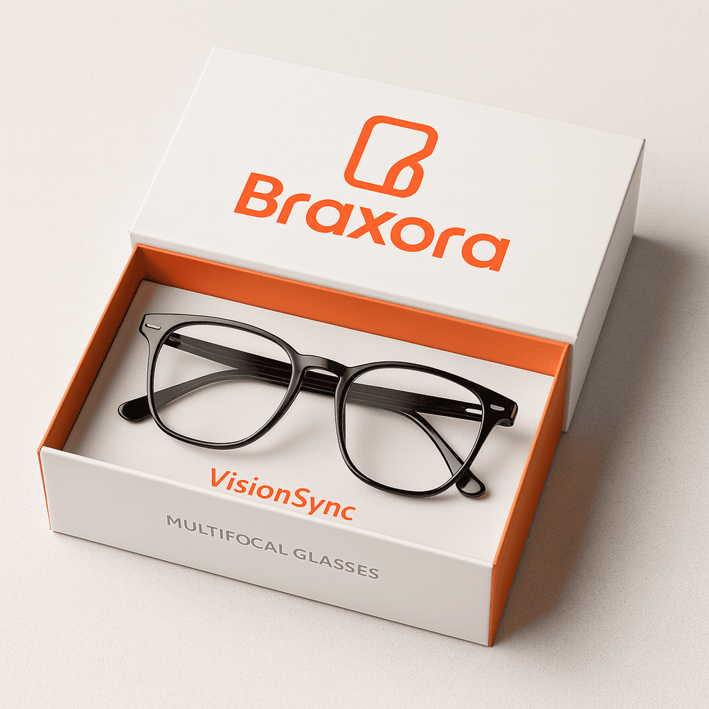 VisionSync Multifocal Glasses + Gift [Adaptive Technology] – Braxora