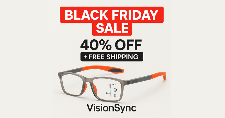 VisionSync Multifocal Glasses + Gift [Adaptive Technology] – Braxora